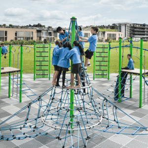 K1 Rope Pyramid (Dual Climber) | Park Supplies & Playgrounds.