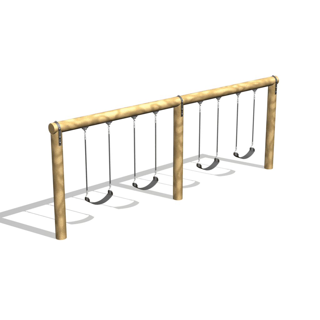 Timber Pole Swing | Park Supplies & Playgrounds