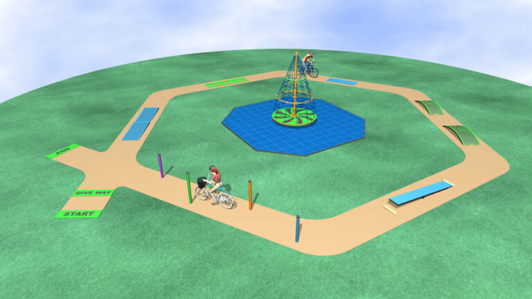 Bike Track Obstacles I NZ Made I Park Supplies & Playgrounds