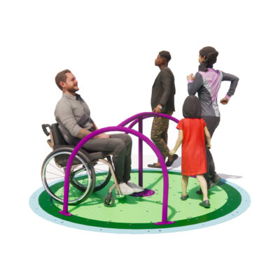 Inclusive Spinner - Park Supplies & Playgrounds