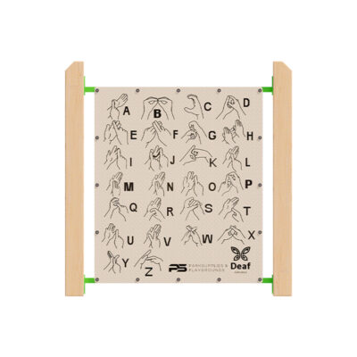 Sign Language Alphabet Panel - Park Supplies & Playgrounds