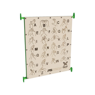 Sign Language Alphabet Panel - Park Supplies & Playgrounds